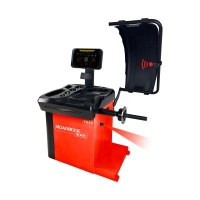 China LED Screen Control Panel Automatic Wheel Balancer Intelligent Operation for sale