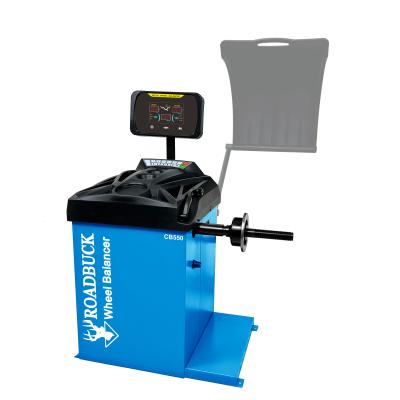 China TFT LCD Screen Car Wheel Balancer CB550P Electromagnetic Brake Automotive Tire Balancer for sale