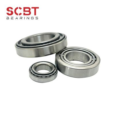 China 33017 23007117E 33017R Chrome Steel 85*130*36mm Single Row Cone and Cup Tapered Roller Bearings for sale