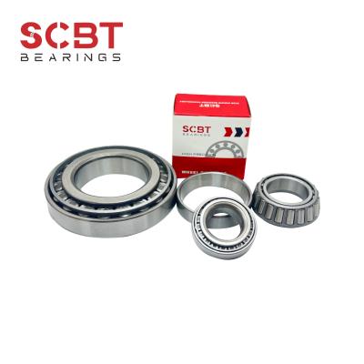 China 32911 2007911E 32911R Chrome Steel 55*80*17mm Single Row Cone and Cup Tapered Roller Bearings for sale