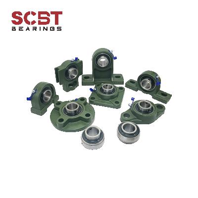 China High Speed Gcr15 Pillow Block Ball Bearings UCF312 60*195*78 For Replace / Repair for sale