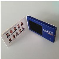 China Customizable Portable Lcd Screen Greeting Card Interactive Video Brochure for sale