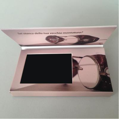 China Europe Regional Feature and Card Product Type 2.4 inch LCD Video Business Card PVC024 for sale