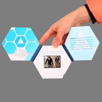 China 2016 new products digital name tag video greeting card with high quality  PVC024 for sale