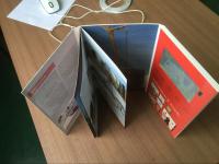 China Hot Selling Customized 4.3inch LCD screen Video Brochures,advertising promotion video book for sale