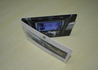 China Promotional lcd screen video brochure greeting card 4.3inch TFT LCD video card/lcd video booklet for advertising for sale