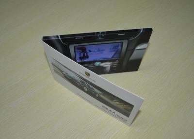 China Promotional lcd screen video brochure greeting card 4.3inch TFT LCD video card/lcd video booklet for advertising for sale