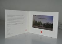 China Custom Lcd Video Brochure Greeting Card Promotional lcd screen video brochure greeting card PVC070 for sale
