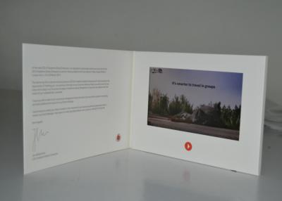 China Custom Lcd Video Brochure Greeting Card Promotional lcd screen video brochure greeting card PVC070 for sale