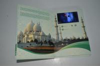 China 4.3inch LCD screen invitation card video greeting brochure electronic paper card for sale