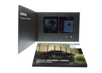 China Classical A5 Size Interactive Video Brochure For Promotion 7 Inch For Automotive Industry for sale