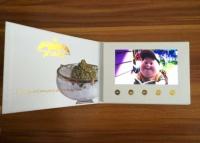 China Promotional Personalized Video Marketing Brochure Lcd Screen Greeting Card Video Mailer for sale