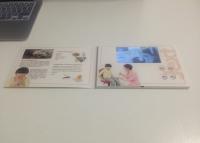 China 4.3inch LCD screen promotional video brochure/lcd video brochure card/lcd video brochure for business for sale