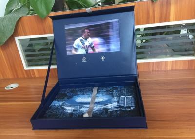 China Artificial Hardcover Lcd Screen Gift Box Custom Video Box Gift for sale