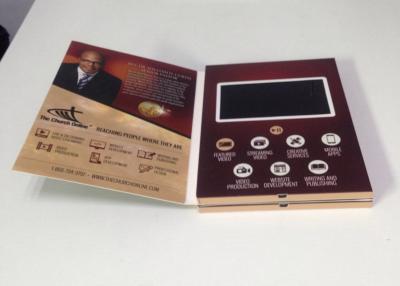 China LCD Video Greeting Card Tft Advertisement Business 128MB-8GB Optional Memory for sale