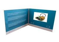 China Fully customizable video book brochure 4.3inch screen A5 landscape video brochure card  for business marketing and event for sale