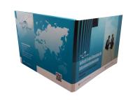 China Fully customizable video book brochure 4.3inch screen A5 landscape video brochure card  for business marketing and event for sale