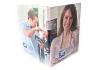 China Newest 4.3‘’ screen greeting card with video LCD video brochure card, A5 size portrait video production business card for sale