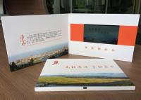 China European Style 5inch LCD screen dynamic video brochure with A5 Print  digital video brochure PVC050 for sale