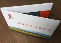 China Paper material 5inch LCD screen dynamic video brochure with A5 Print  digital video brochure PVC050 for sale