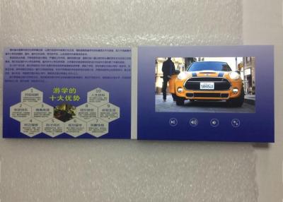 China Economical Digital Brochure With Video Recordable For Traveling Commemorative Activities for sale