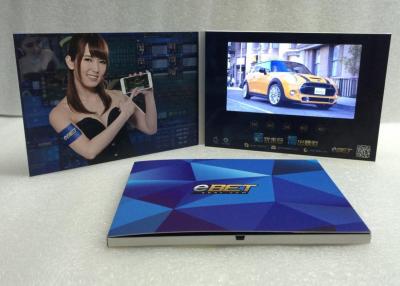 China Economical Convenient Video Screen Brochure Custom Video Greeting Cards Video Mailer for sale