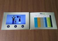 China China supply digital video brochure Saudi Arabia 7'' LCD screen video invitation card with Custom printed designs for sale