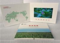China China supply Product sales tool digital video brochure  7'' LCD screen video brochure card with full color printing for sale
