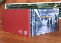 China Fully customizablevideo on business card digital video brochure  7''  screen video brochure card with  printing for sale