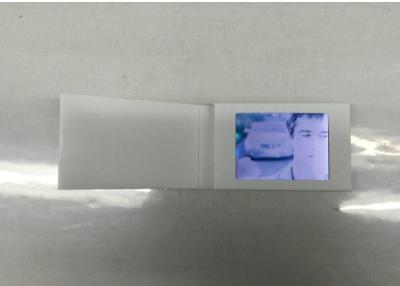 China Paper crafts promotional video business card 2.8'' screen Video-in-print Digital Video Screens PVC028 for sale