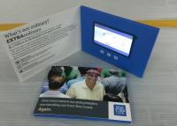 China 2017 promotional  5inch LCD screen video brochure business card with A5 size for marketing communications PVC050 for sale