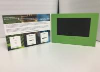 China 2017 matt lamination  printing 7'' lcd screen video brochure  paper crafts Digital Video Screens for advertising for sale