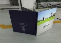 China Virtual Video Mailer Card Video Message Card Multi Pages Folded for sale