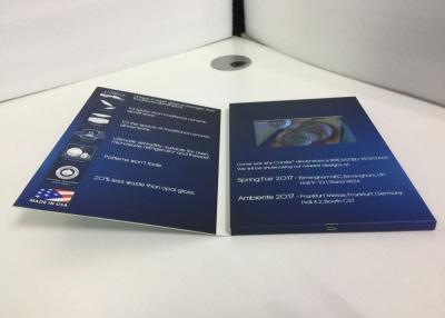 China Customized Function Digital Video Invitation Card Portable For Conference for sale
