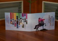 China Creative Video marketing technology 7inch HD lcd  video brochures video in printing touch screen optional for sale