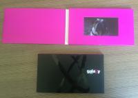 China 4.3 Inch Video Invitation Card For Marketing Event Promotion for sale