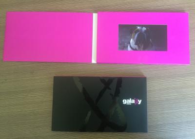 China 4.3 Inch Video Invitation Card For Marketing Event Promotion for sale