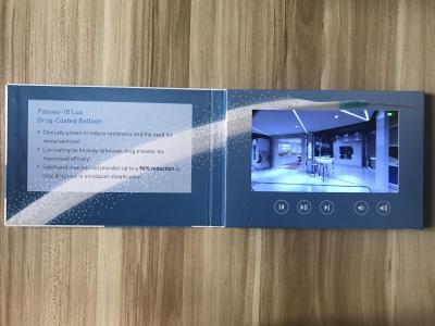 China Tft Screen Personalized Video Greeting Cards Marketing With Button for sale