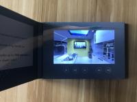 China Tft Screen Personalized Video Greeting Cards Marketing With Button for sale
