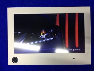 China Custom business and Paper Material 10.1inch screen lcd advertising player POP display with metal hook for shelf sales for sale