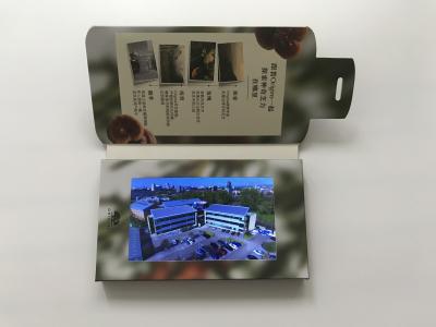 China Custom activated Bottle style Video Advertising Card 4.3 inches lcd screen POP digital display POP player for sale
