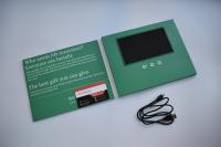 China Card product type 7inch tft screen video brochure digital video card for financial services organications for sale
