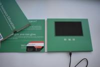China 7 Inch Video Business Card Tft Screen Digital With Pocket ROHS for sale