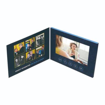 China High Resolution Lcd Screen Video Brochure 7 Inch With Custom Branding for sale