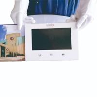 China Business Event Video Invitation Brochure 7 Inch LCD Screen With Custom Design for sale