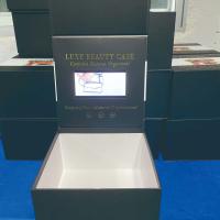 China Custom 7 Inch Video Box For Beauty Products  Luxury Video Gift Packaging Luxe Beauty Case for sale