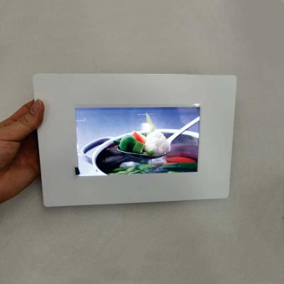 China Solar Powered Acrylic Digital Photo Frame 7 Inch HD Display Eco Friendly Auto Rotation for sale