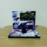 China Custom Branding 10 Inch HD Screen Acrylic Video POP Display For Toy Retail Instore Display for sale