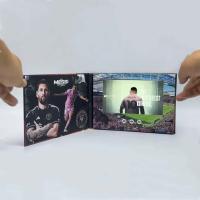 China Personalized Hardcover LCD Video Brochure 7inch Screen for Artists&Musicians & Influencers for sale