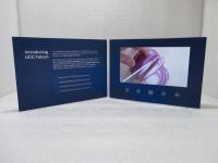 China Promotional 7inch Video Brochure for Construction & Engineering Companies Custom Printed Packaging with Video Screen for sale